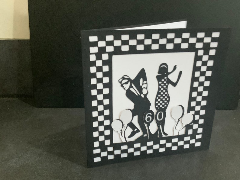 Ska, Mod & Two Tone Skanking Dance Card – Customizable for Birthday ...