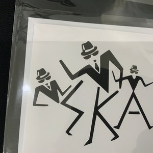 A SKA Birthday Card, Mod, Two Tone, Skanking, Music Fan, Madness ...
