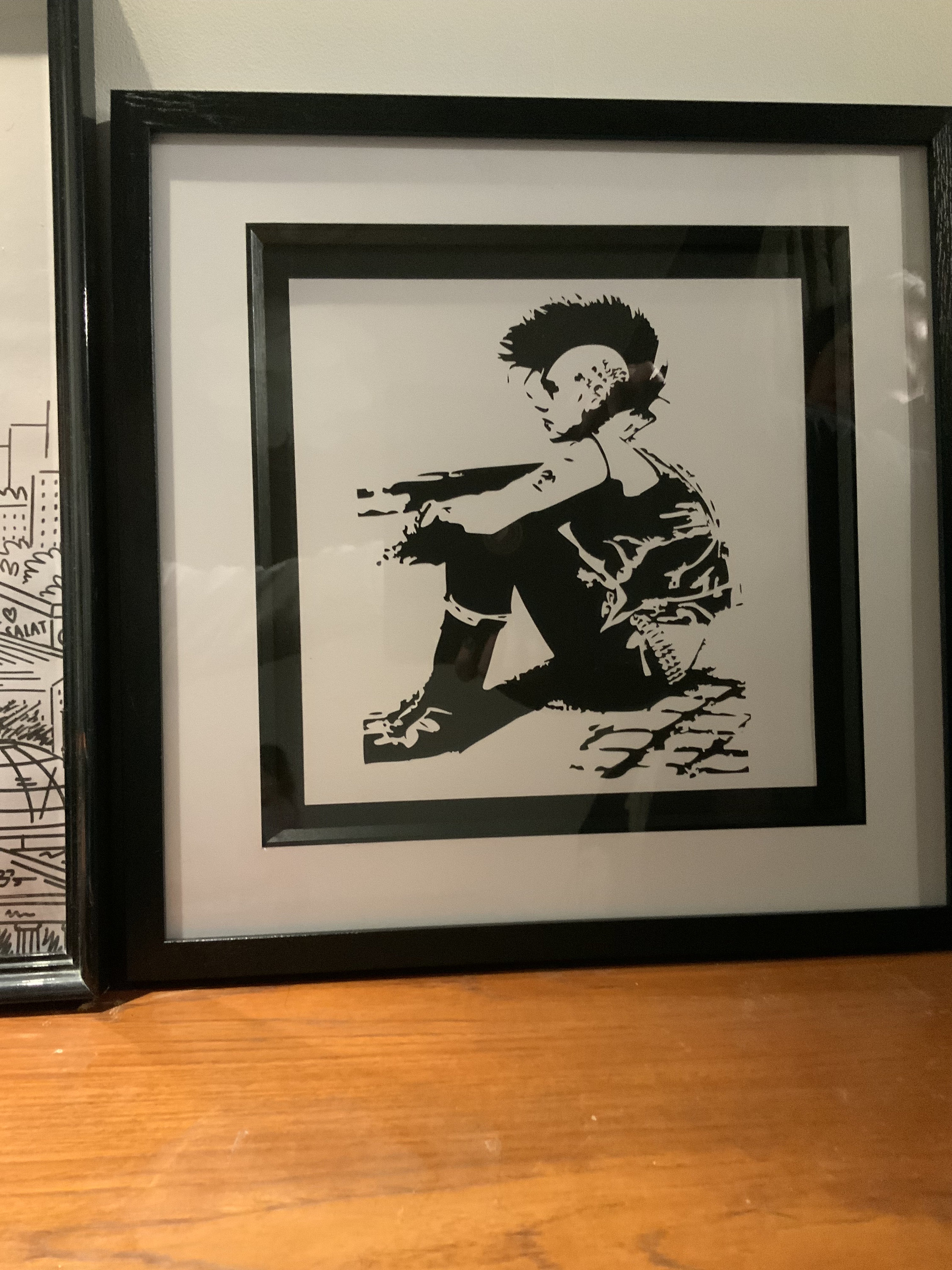 Punk, Punk Art, Punk Rocker, Music, Punk , A Beautiful Framed Papercut ...