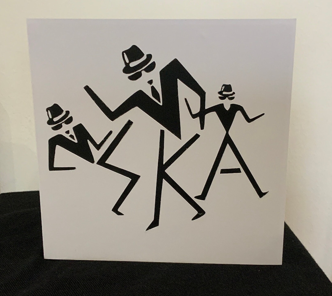 A SKA Birthday Card, Mod, Two Tone, Skanking, Music Fan, Madness ...