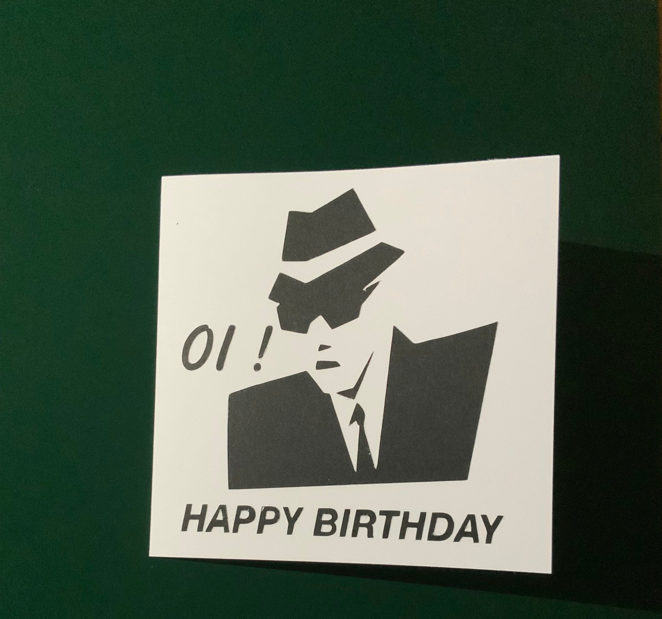 A SKA Birthday Card, Mod, Two Tone, Skanking, Music Fan, Madness ...