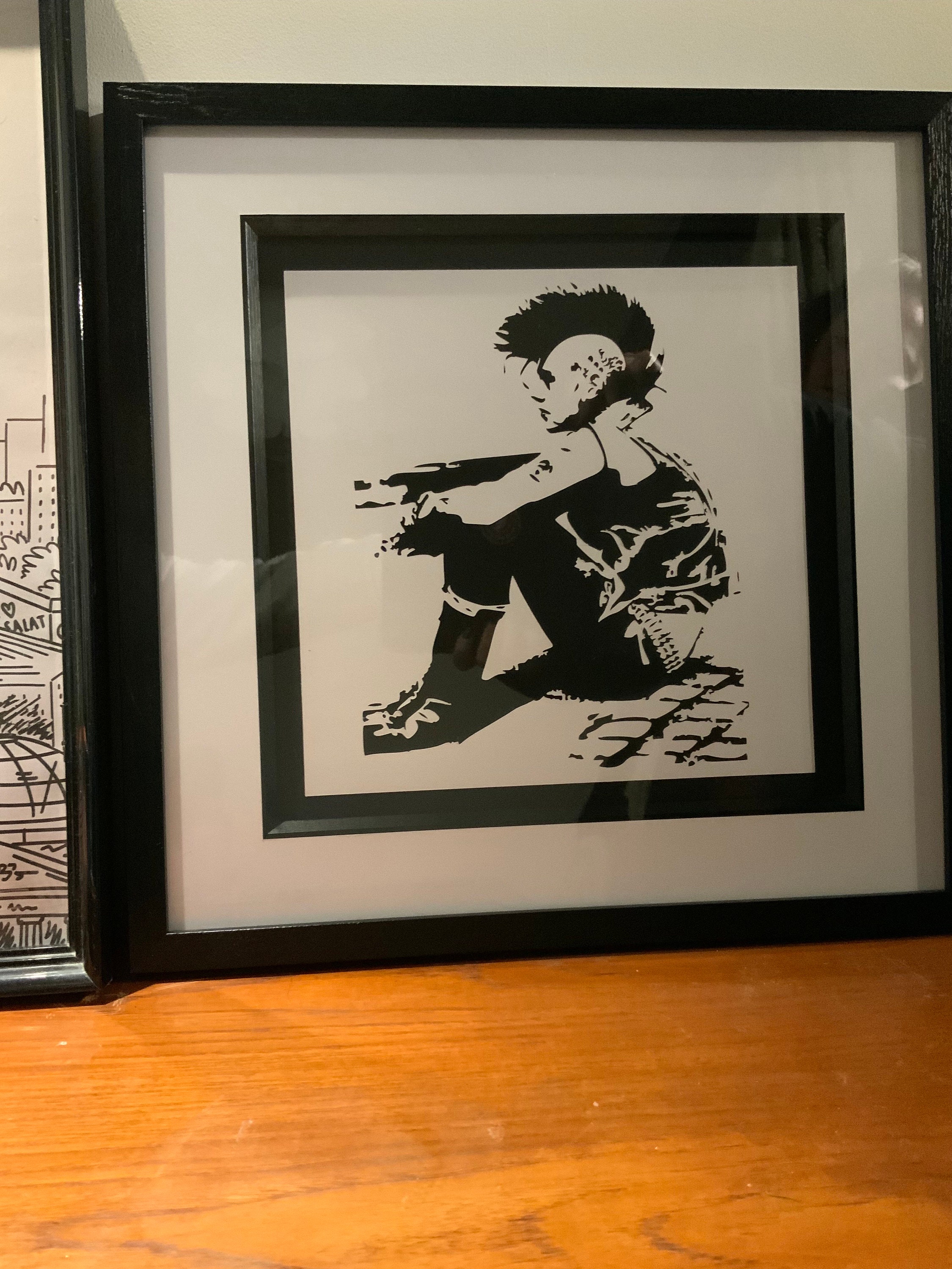 Punk, Punk Art, Punk Rocker, Music, Punk , A Beautiful Framed Papercut ...