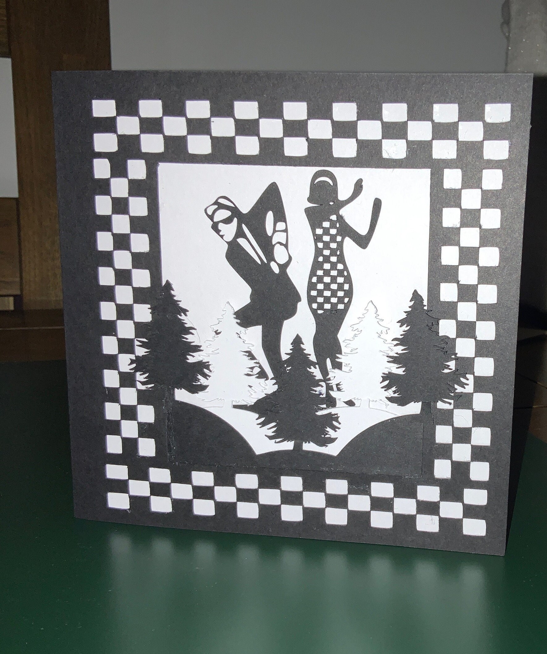 Ska - Mod- Two Tone- Skanking- Dancing- Party- Christmas -greetings ...