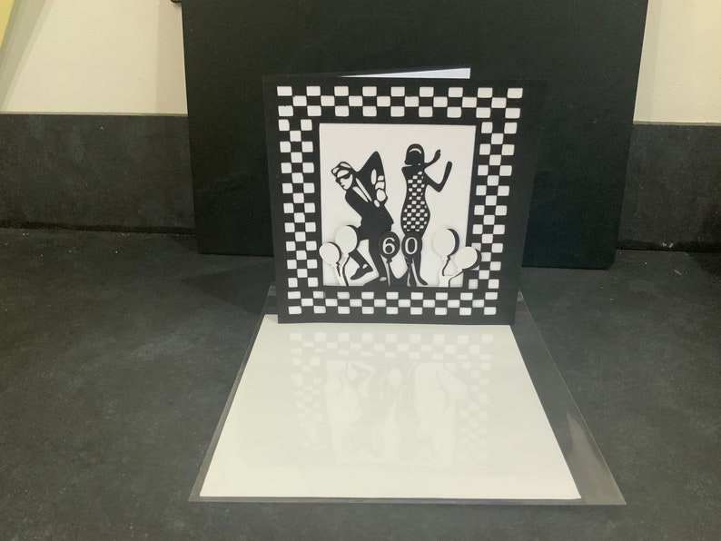 Ska Mod Two Tone Skanking Dancing Birthday Anniversary or Any Other ...