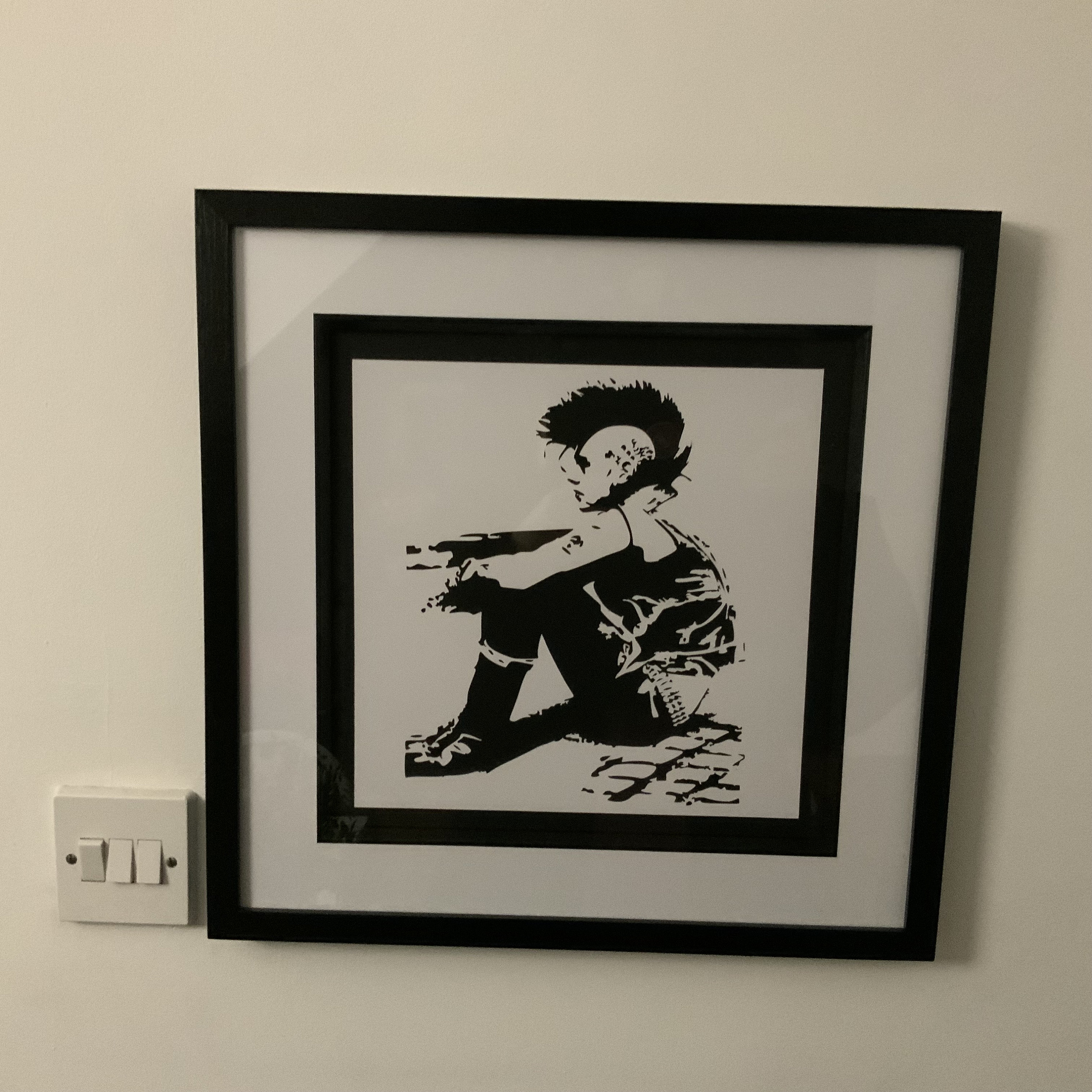 Punk, Punk Art, Punk Rocker, Music, Punk , A Beautiful Framed Papercut ...