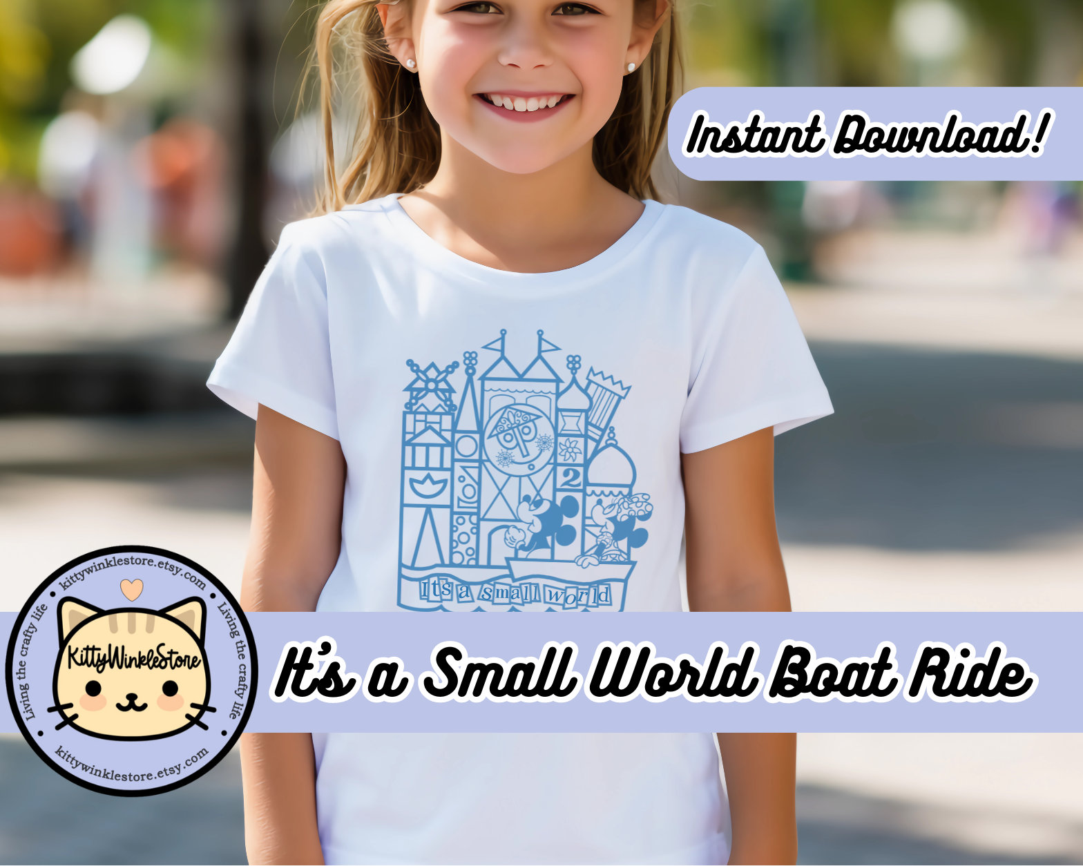 It's A Small World Cut File: Fantasyland Clock Tower, Boat Ride ...