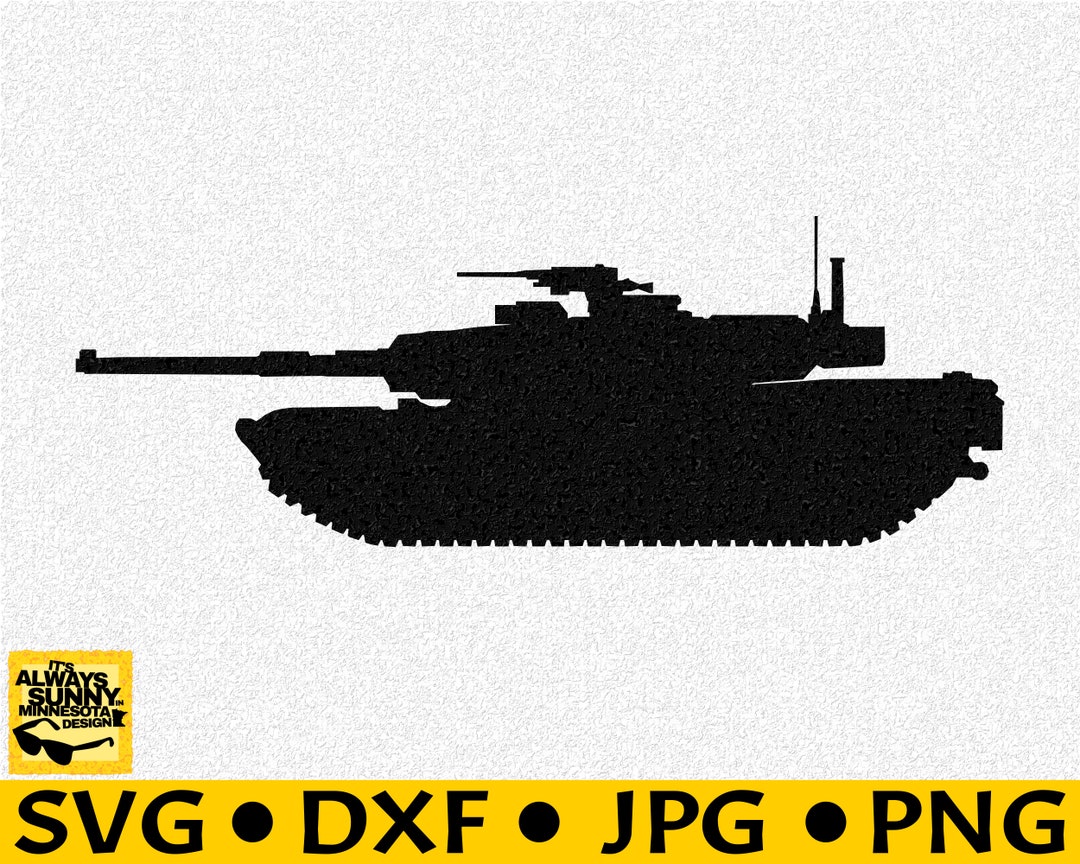 Tank SVG Cutting File - Png Jpeg Dxf Files for Cricut and Silhouette - Etsy