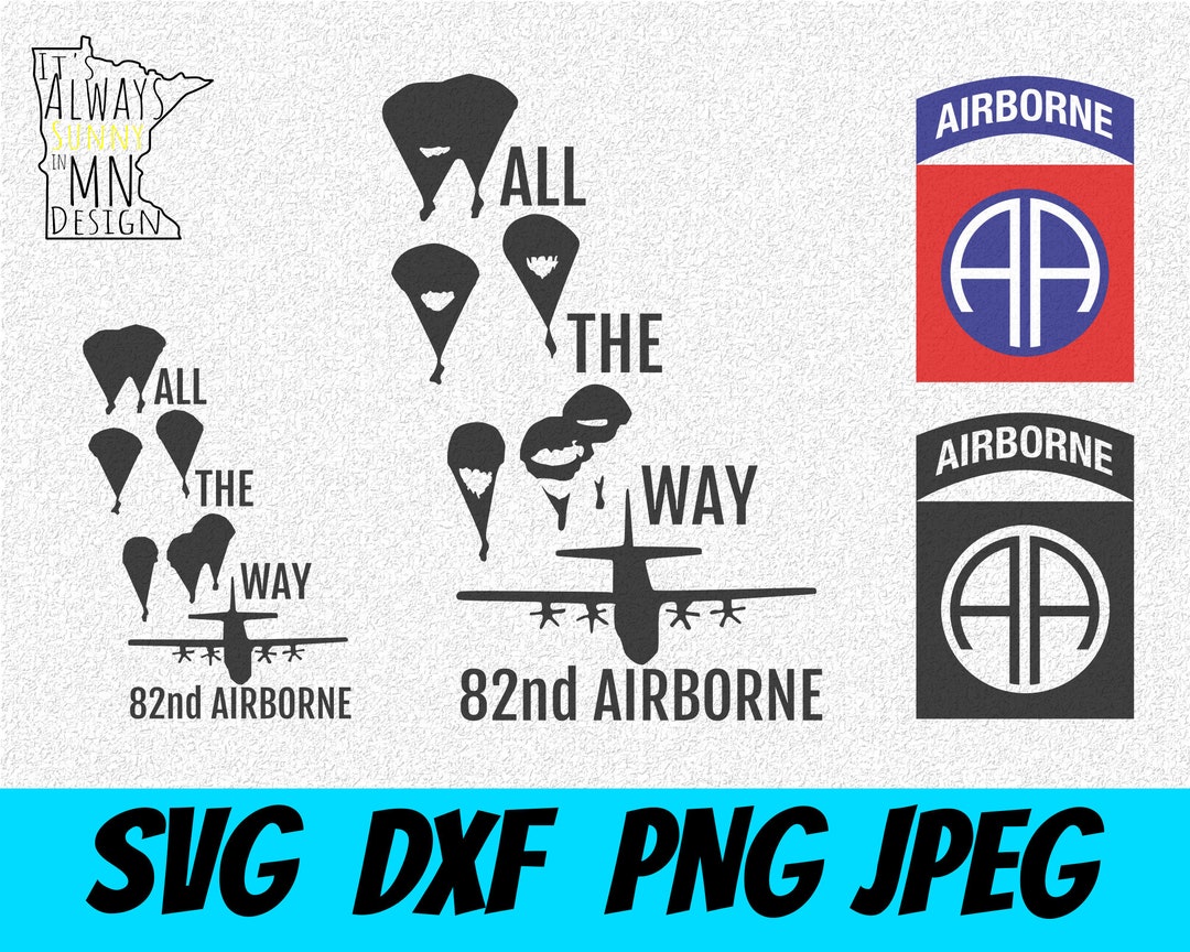 82nd Airborne SVG Bundle - Etsy
