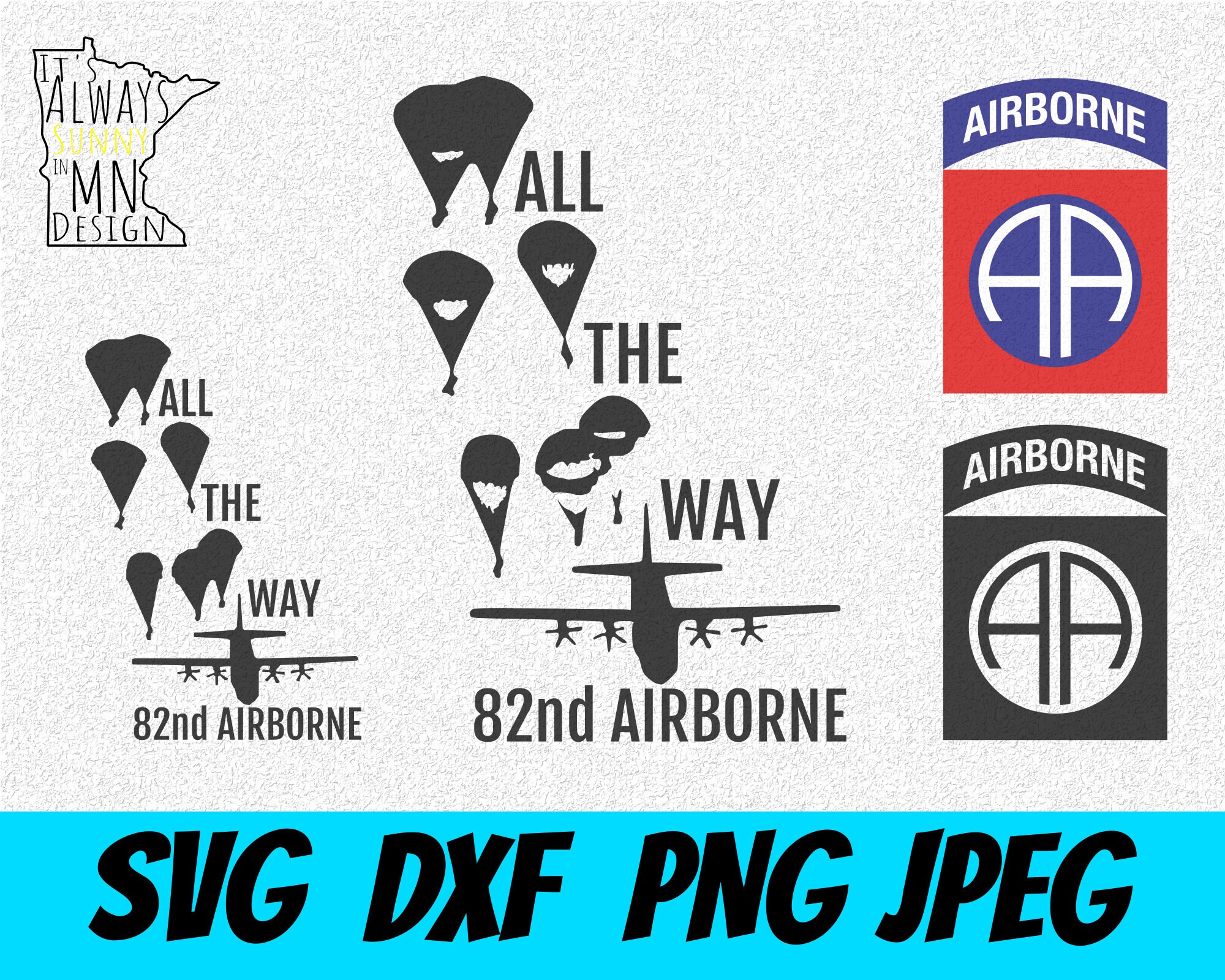82nd Airborne SVG Bundle - Etsy