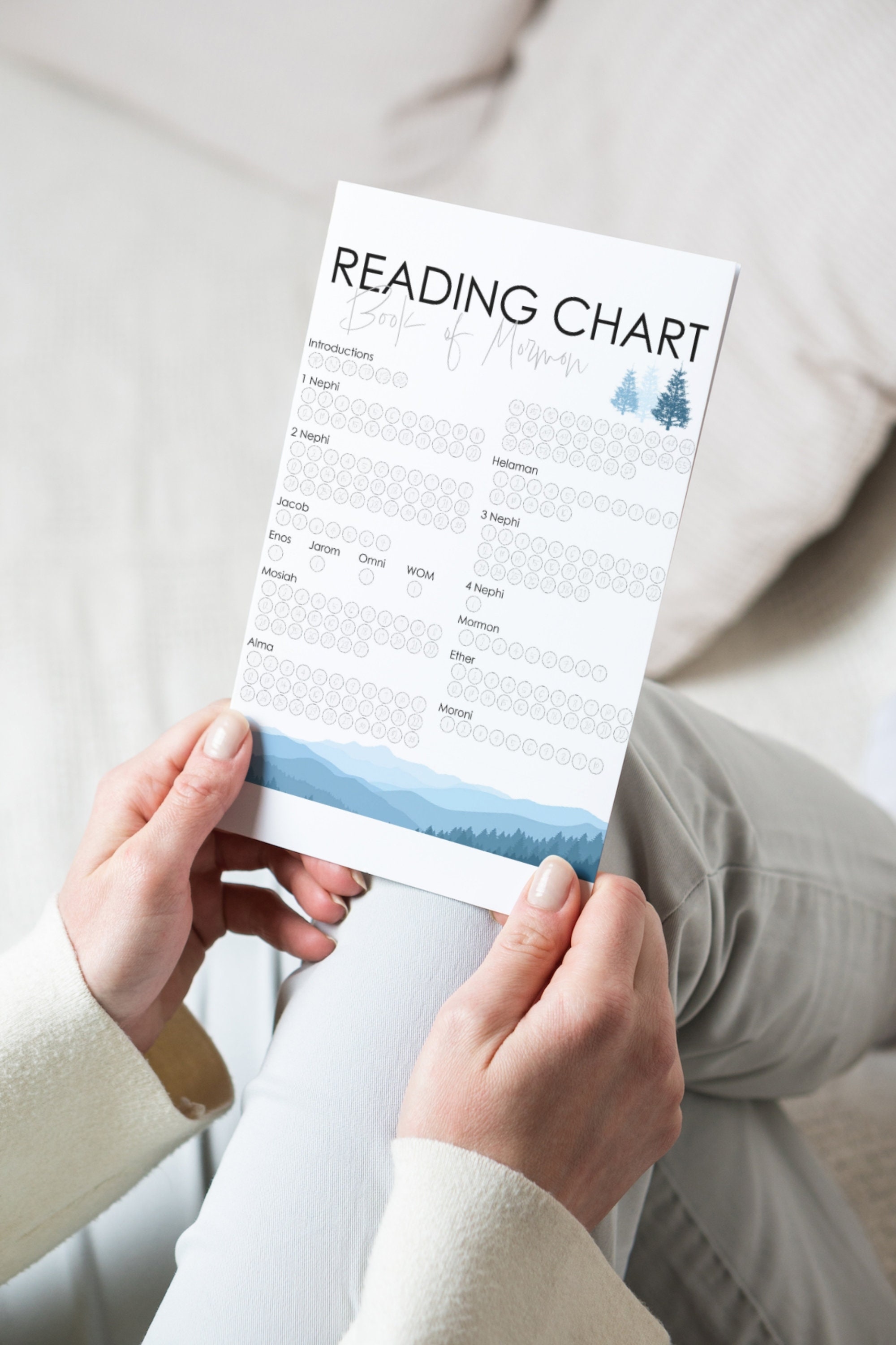 Book of Mormon, Reading Chart, Standard Works, Come Follow Me 2024 ...