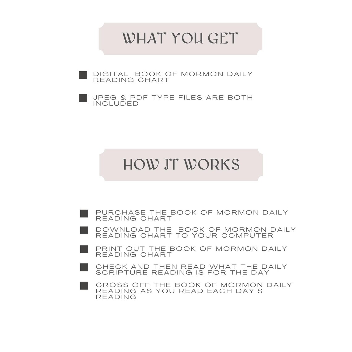 Book of Mormon Daily Reading Chart, Reading Goals, 2025, Scripture ...