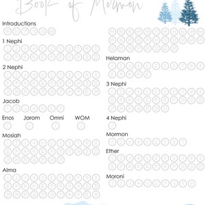 Book of Mormon, Reading Chart, Standard Works, Come Follow Me 2024 ...