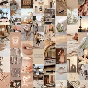 Luxury Beige Aesthetic Collage 140 DIGITAL&PRINTABALE - Etsy