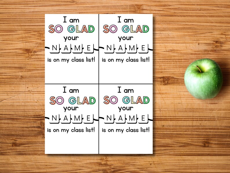 EDITABLE Name Bracelet for Student Template Meet the Teacher Friendship ...