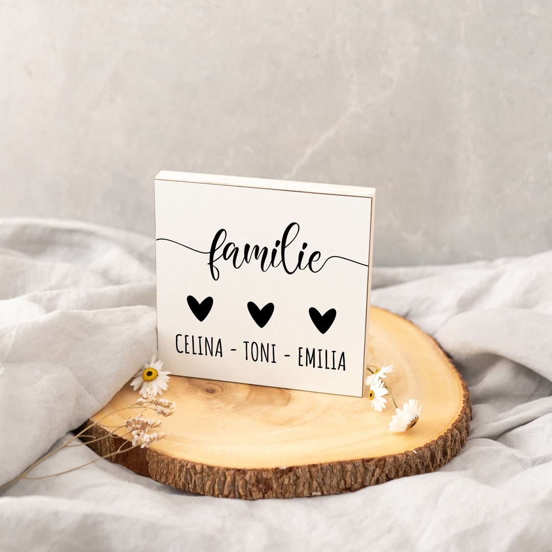Family Sign Family Door Sign Family Personalized Wooden - Etsy