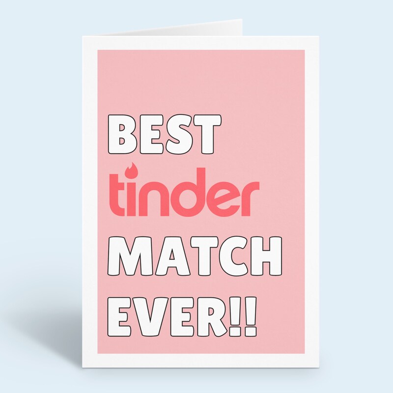 Tinder Card - Etsy