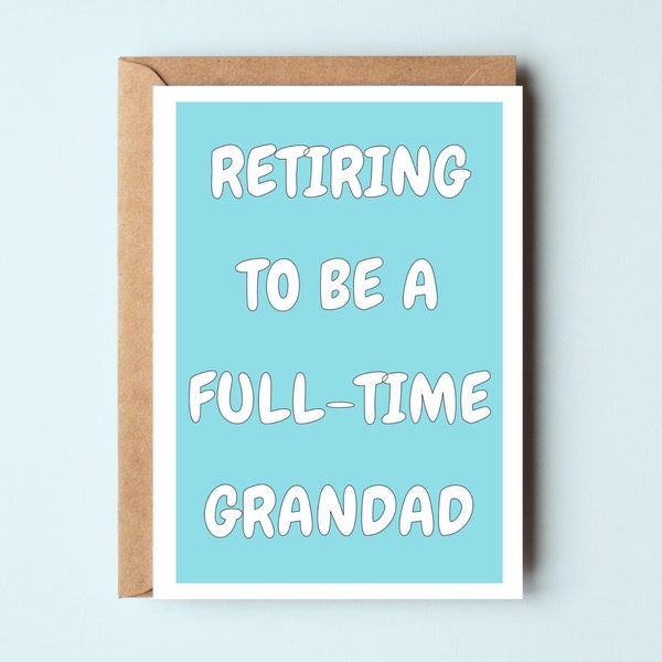 Retirement Card - Etsy