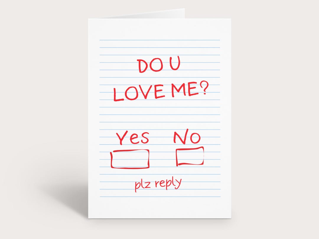 Funny Nostalgic School Love Note - Anniversary Card for Girlfriend ...