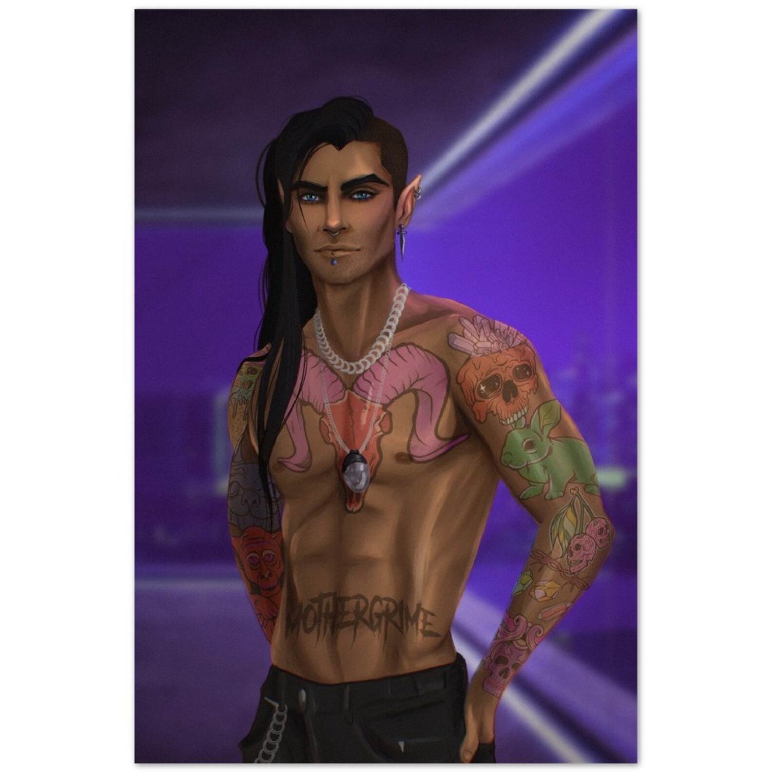 Officially Licensed SJM Fan Art Ruhn Danaan Crescent City Archival ...