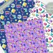 90s Vibe Paper Pack | Nostalgic Patterned Printable Scrapbook Papers ...