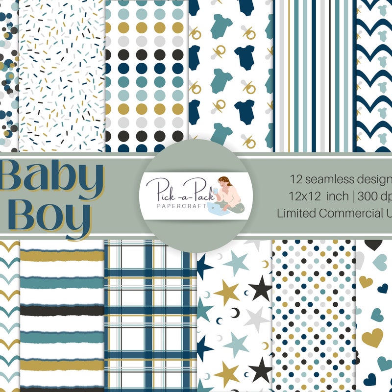 Baby Boy Patterns - Etsy