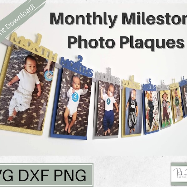 Monthly Photo Banner - Etsy