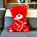 Small Red Teddy Bear Stuffed Animal Sweet Surprise for Kids and ...