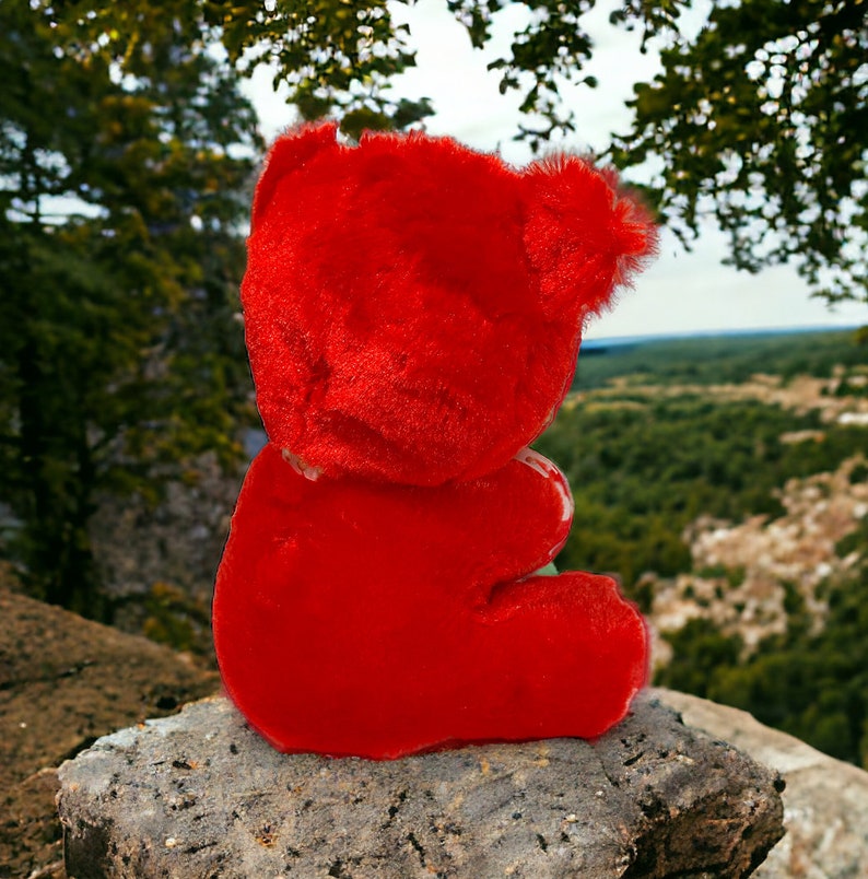 Small Red Teddy Bear Stuffed Animal - Sweet Surprise for Kids and ...