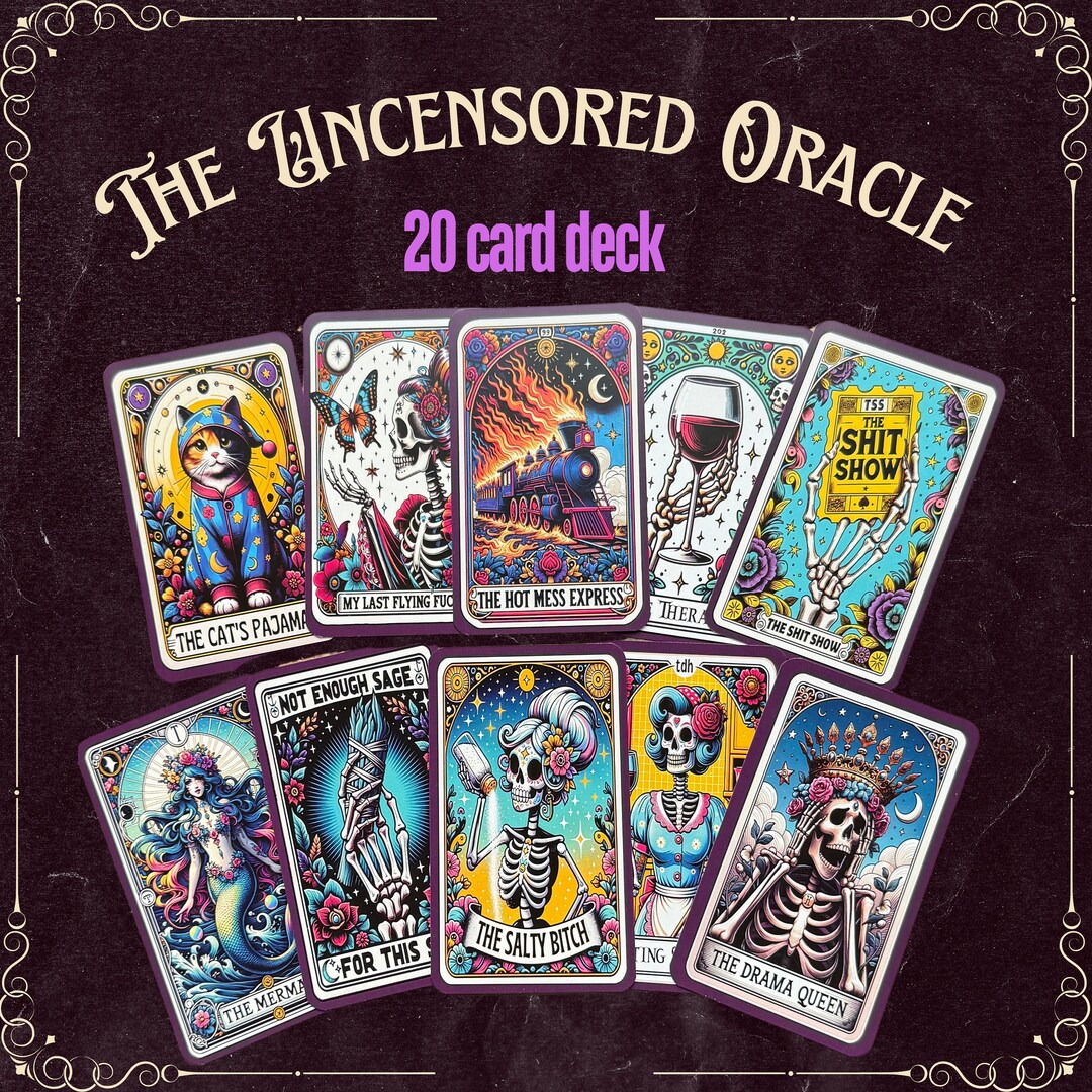 The Uncensored Oracle Deck Oracle Cards Oracle Card Oracle Oracle Cards Deck Oracle Deck