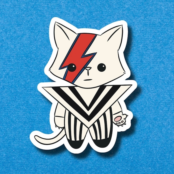 David Bowie Sticker - Etsy