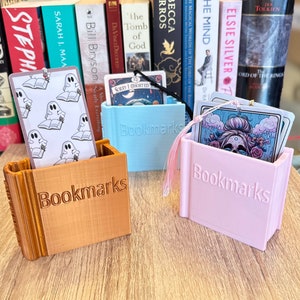 Bookmark Holder, 3D Print, Book Mark Holder, Bookish Gift, Gift for ...