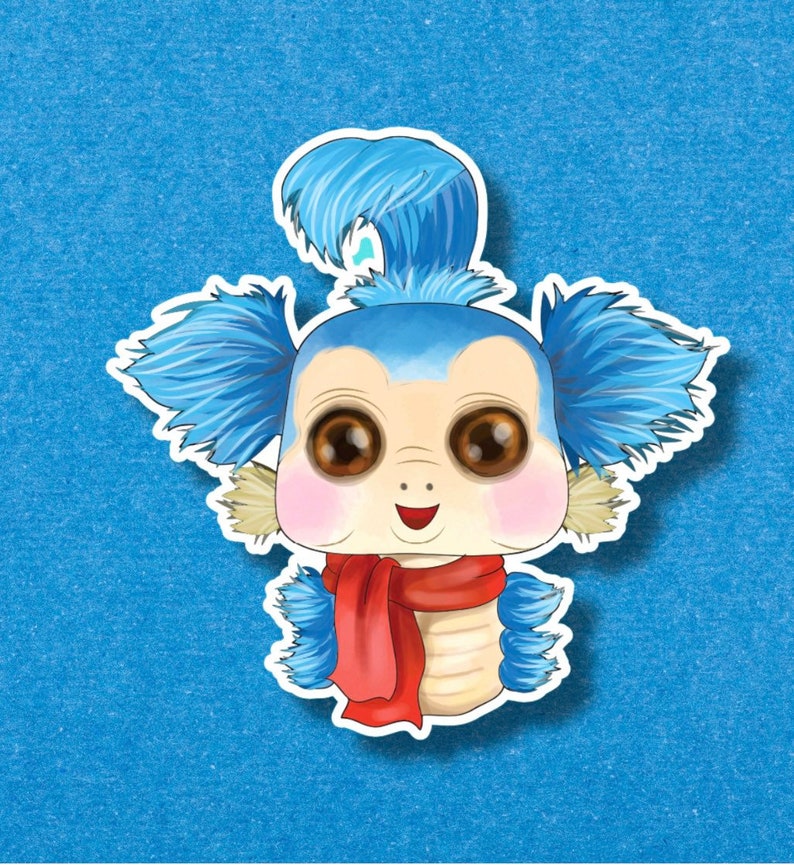 Holographic Sticker Labyrinth Inspiration Sticker, allo Worm, Stickers ...