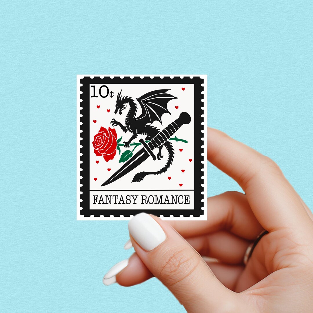 Fantasy Romance Sticker, Troupe Sticker, Kindle Sticker, Fantasy ...