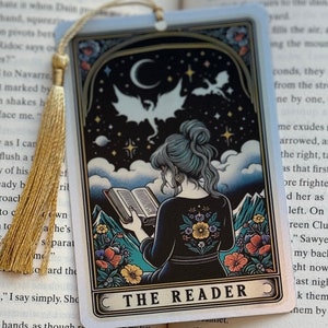 The Reader Card Bookmark, Trigger Warrings, Holographic Bookmark ...