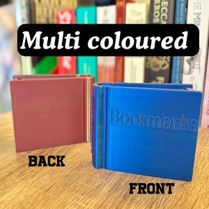 Bookmark Holder, 3D Print, Book Mark Holder, Bookish Gift, Gift for ...