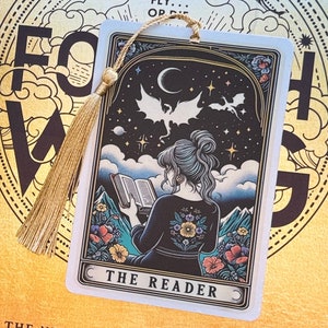 The Reader Card Bookmark, Trigger Warrings, Holographic Bookmark ...