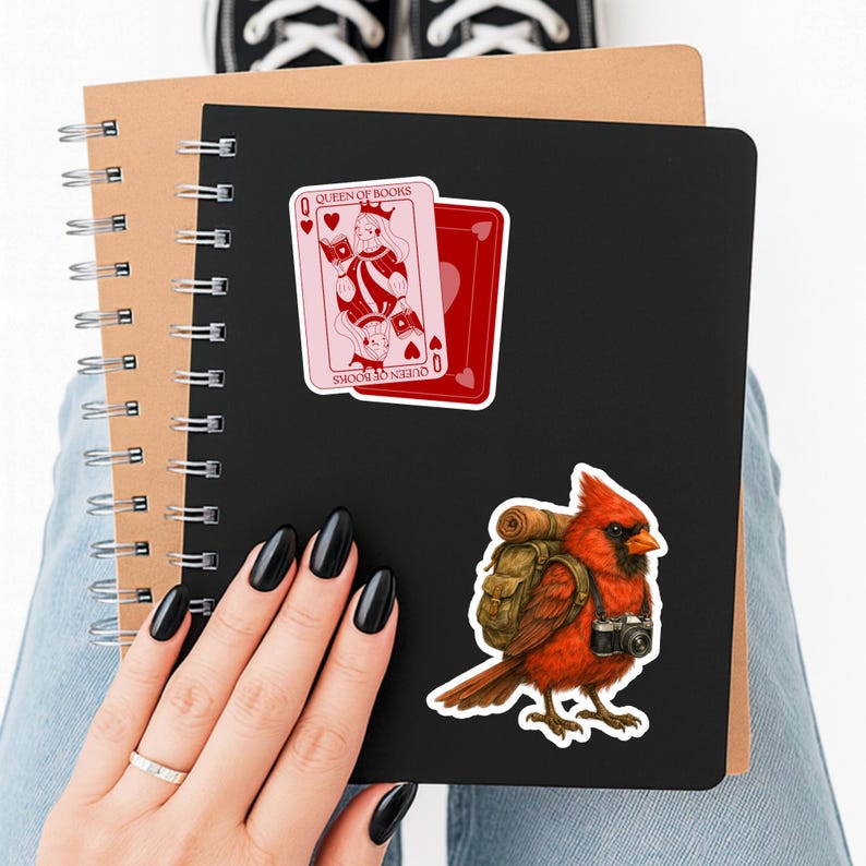 Cardinal Sticker, Little Bird Sticker, Bird Watching Sticker. Wildlife ...