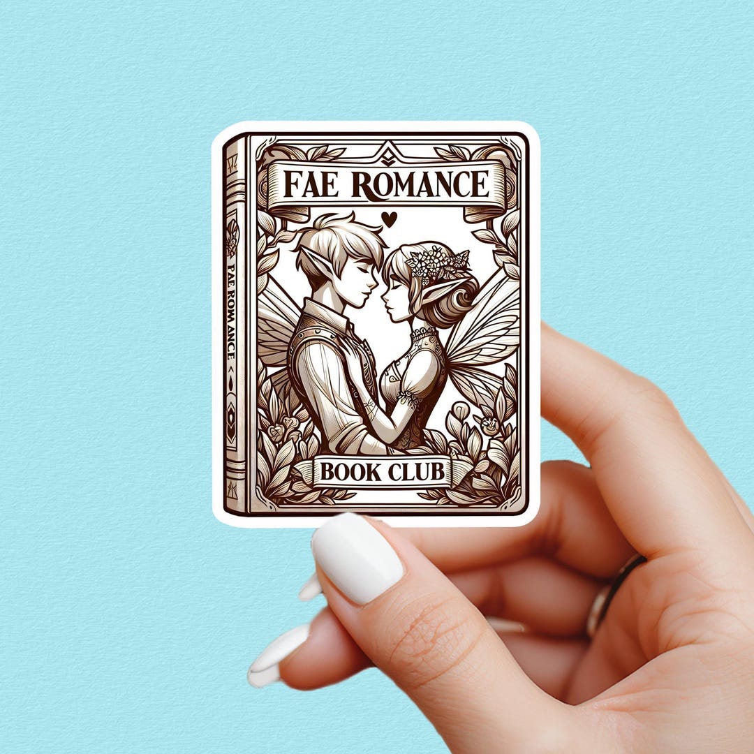 Fae Romance Sticker, Fairy Sticker, Fantasy Sticker, Booktok Sticker ...
