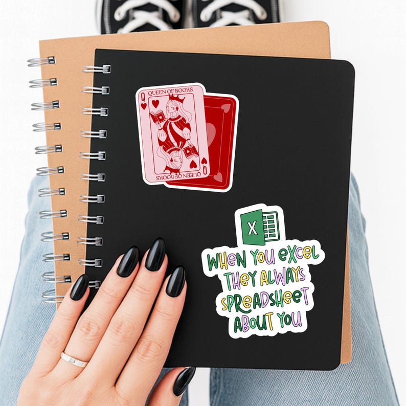 Excell Spreadsheet Sticker, Mental Health Sticker, Anxiety Stickers ...