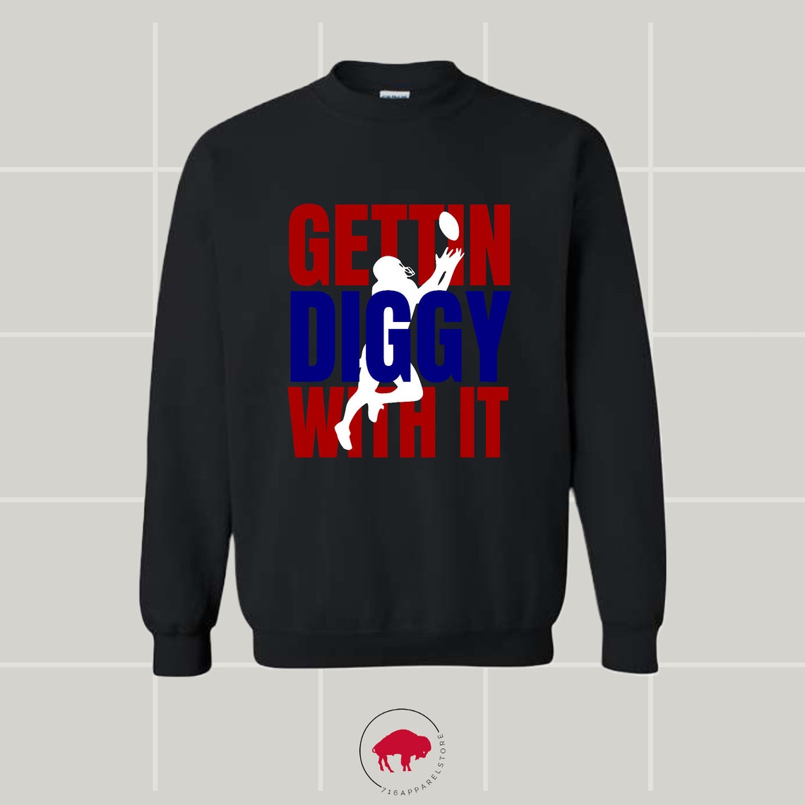 Gettin Diggy With It SVG PNG, Cricut and Silhouette Cut File, Buffalo ...