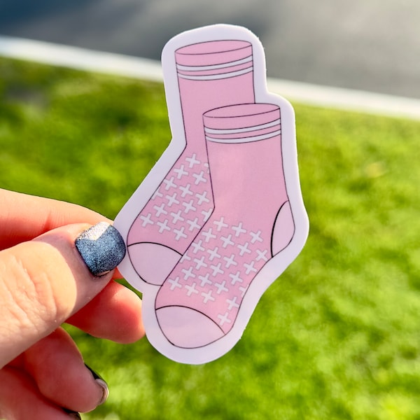 Grippy Sock Stickers - Etsy