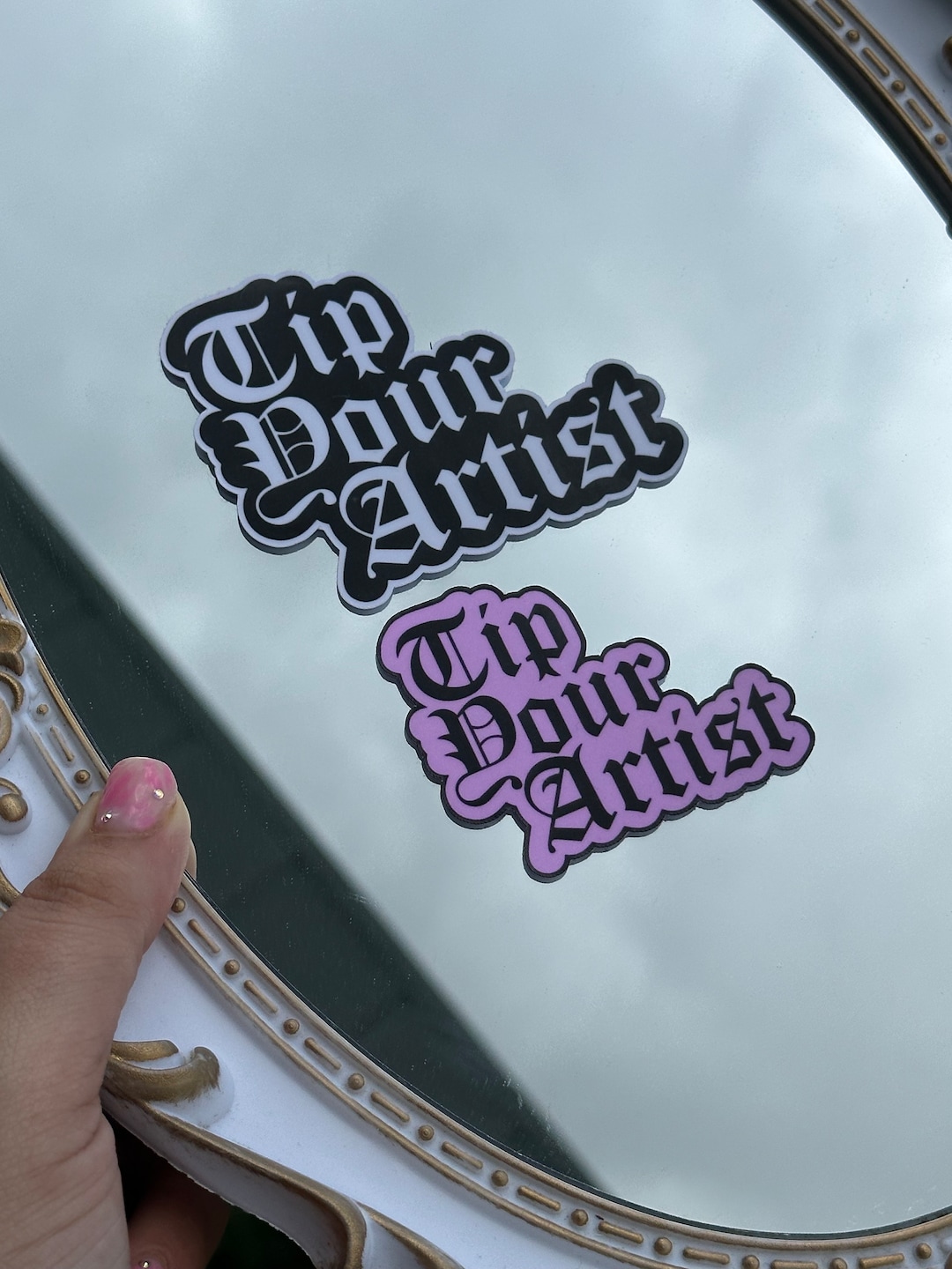 Tip Your Artist Sticker | Tip Jar Label | Tattoo Artist Accessories ...