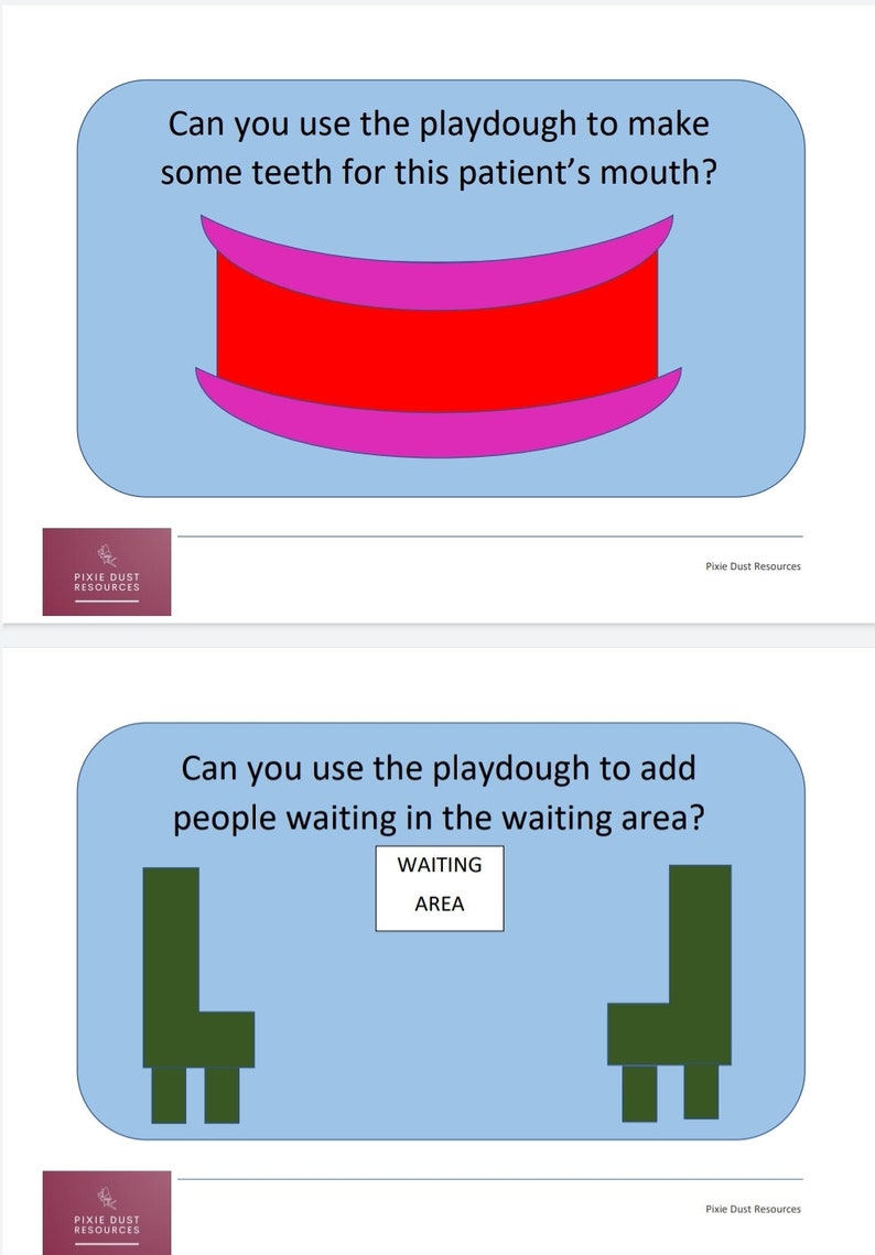 Printable Dentist Playdough Mats, Creativity, Pre School, Imagination ...