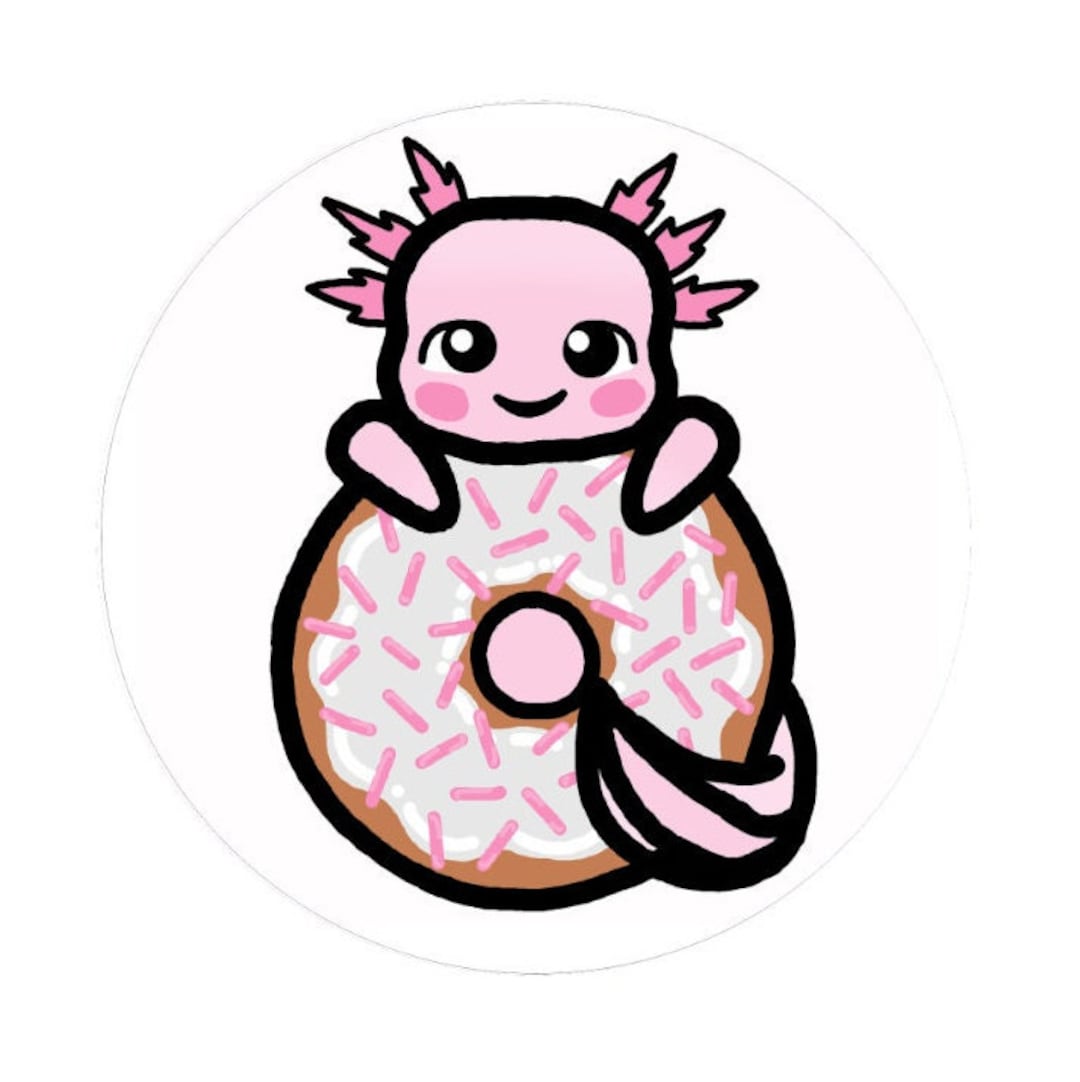 Axolotl Donut - Etsy