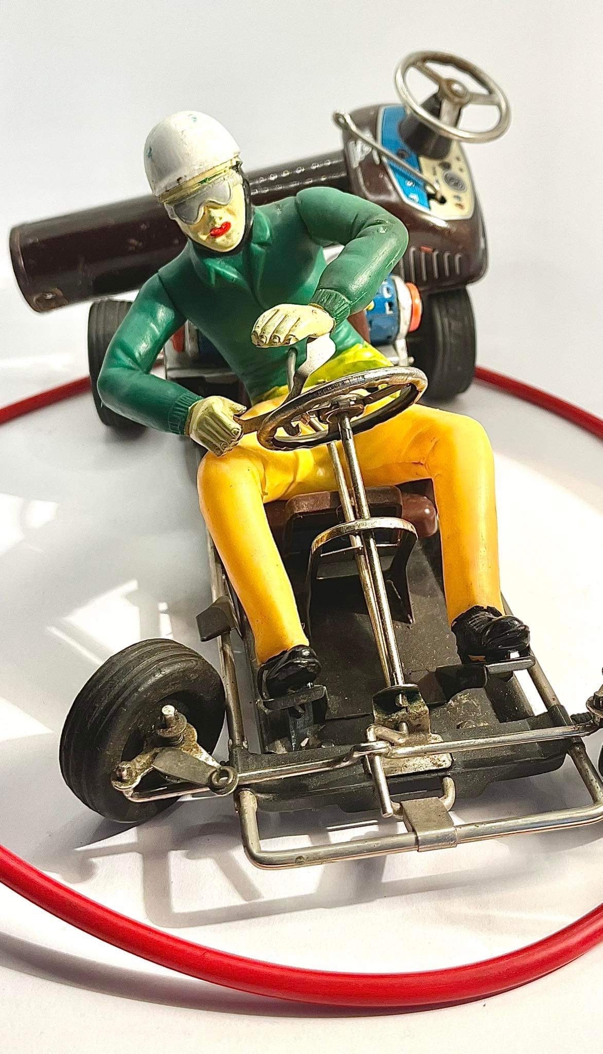 Vintage Louis Marx Race-a-kart: 1960s Tin & Plastic Toy - Etsy