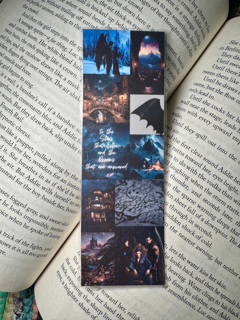 Velaris Bookmark Rhysand Rhysand & Feyre Night Court ACOTAR A Court of ...