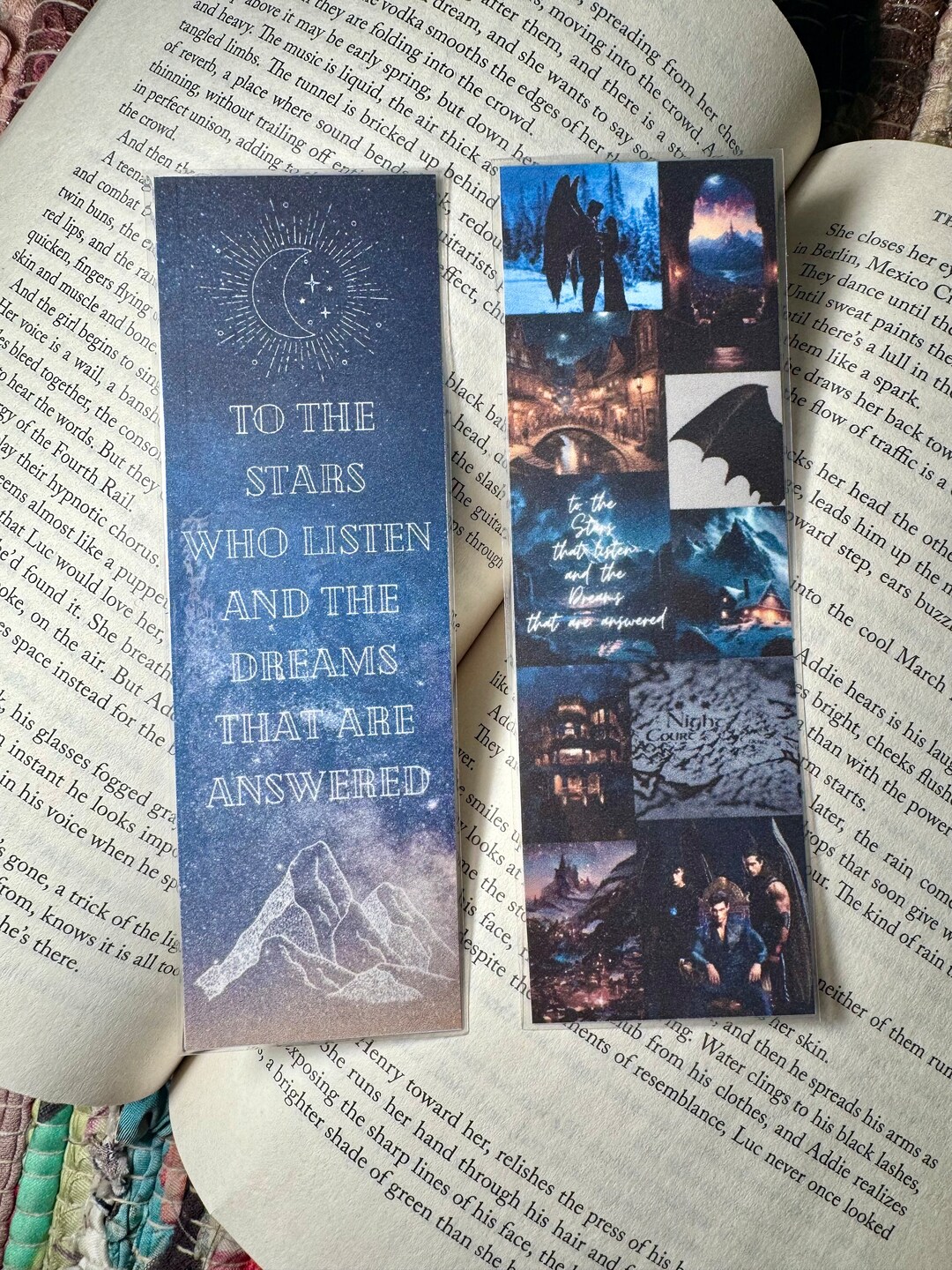 Velaris Bookmark Rhysand Rhysand & Feyre Night Court ACOTAR A Court of ...