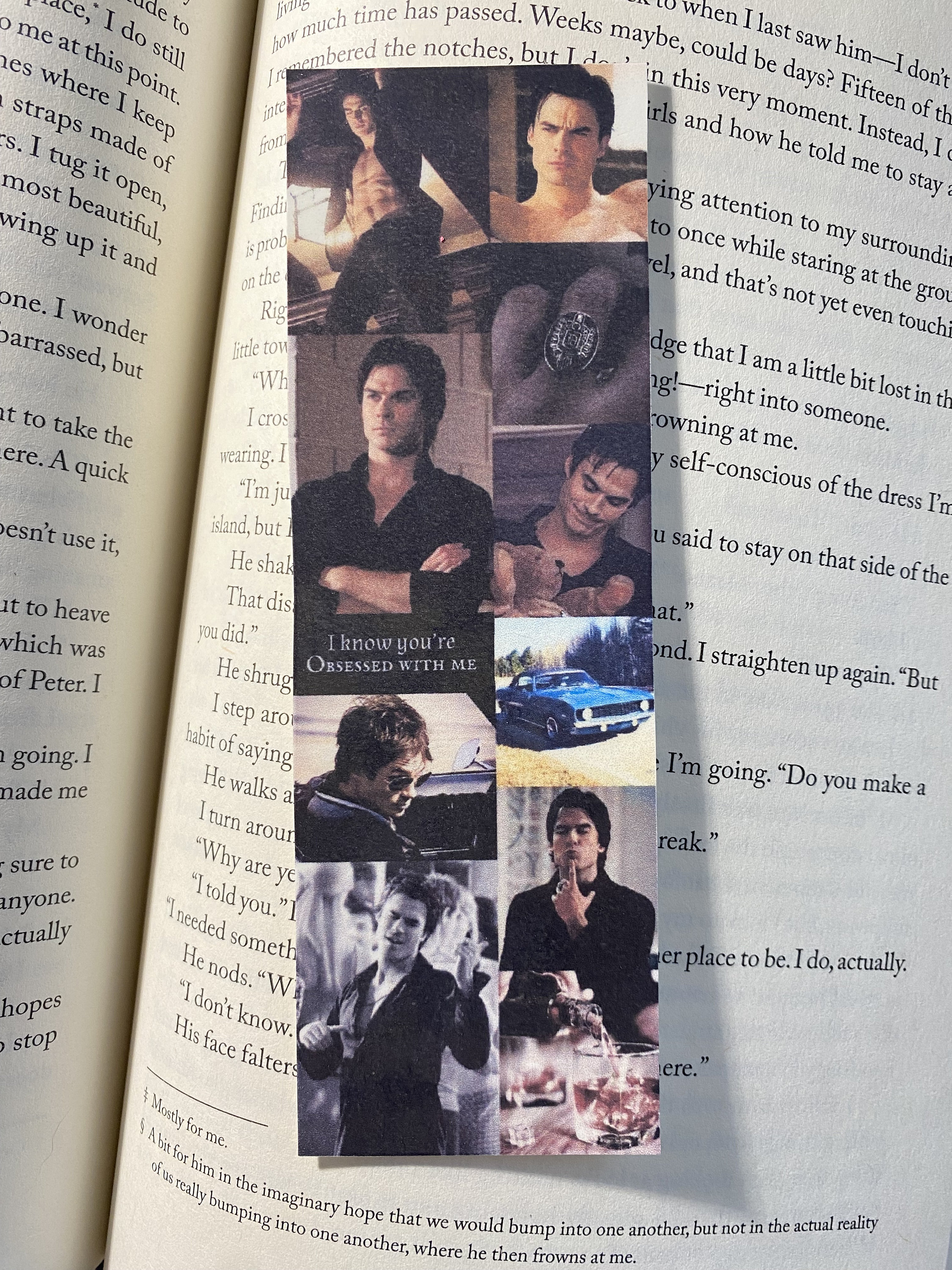 The Vampire Diaries Bookmark Damon Salvatore Bookmark Stefan Salvatore ...