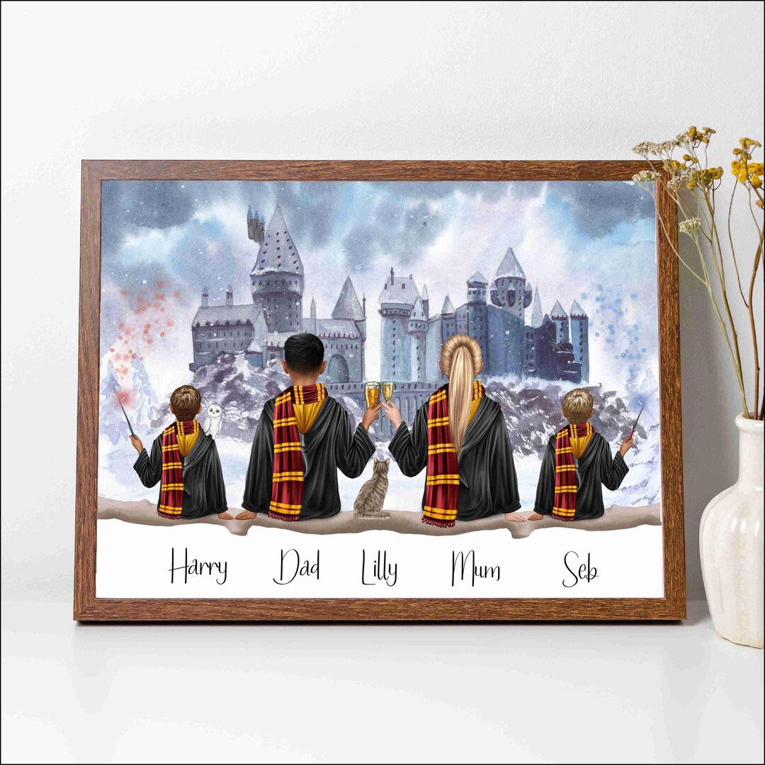 Custom Harry Pottery Gifts for Women Personalised Potter Family Gift ...