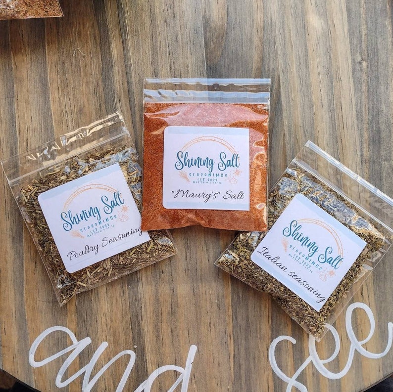Seasoning Sample Packs - Etsy